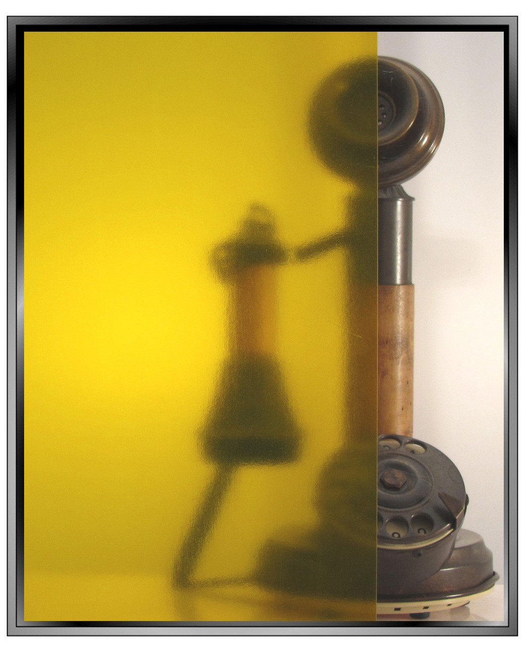 Transparent Yellow DIY Decorative Window Film