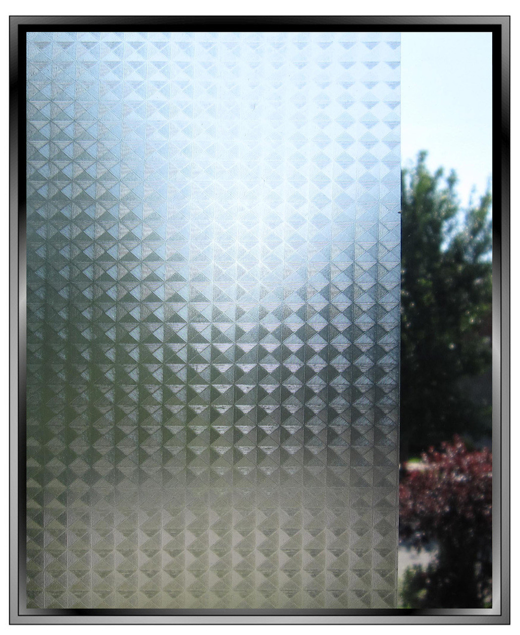 Pyramids DIY Decorative Light Duty Window Film