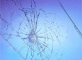 Transparent Deep Blue DIY Decorative Window Film