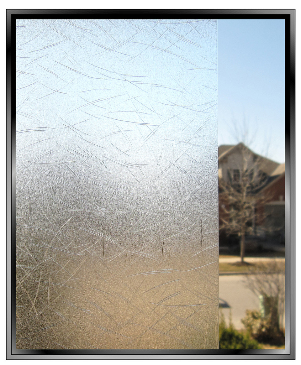 Blue Grass DIY Decorative Privacy Window Film