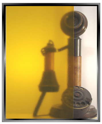 Transparent Amber DIY Decorative Window Film