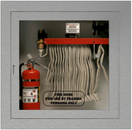 Fire Hose Cabinet Sticker - Apex Window Films