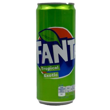 Fanta Tropic Can - K&V Bulgarian Market
