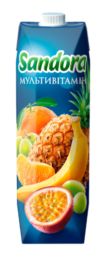 Multivitamin Juice Sandora 1L - K&V Bulgarian Market