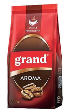 Grand Kafa Aroma Coffee 500g - K&V Bulgarian Market