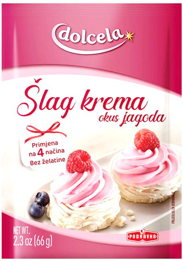 Slag Cream Strawberry - K&V Bulgarian Market