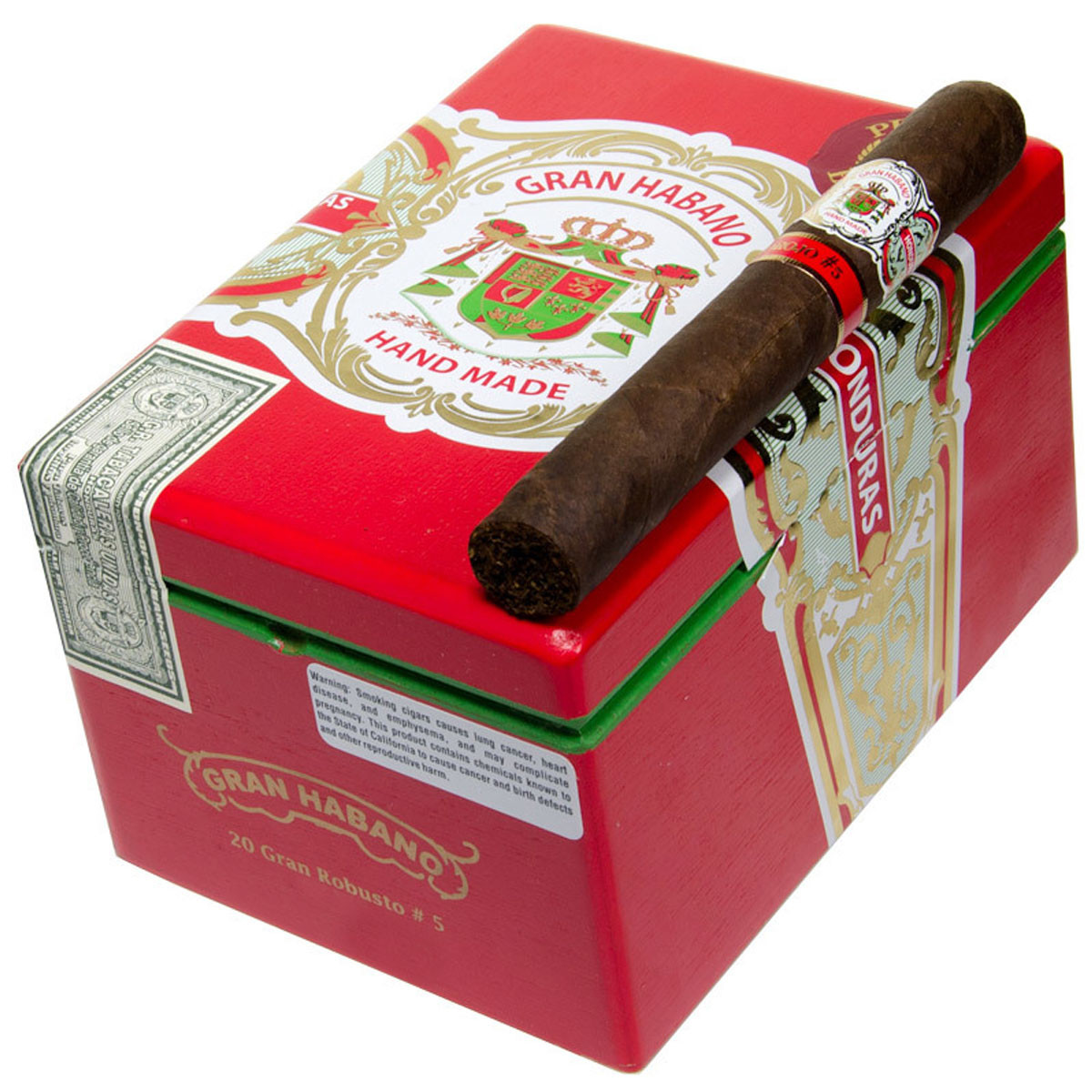 Gran Habano #5 Corojo Gran Robusto (6x54 / Box 20) | Cigar King