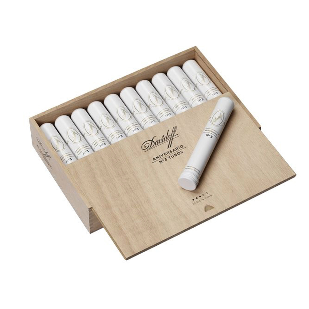 Davidoff Aniversario No. 3 Tubos (6x50 / Box 20) | Cigar King