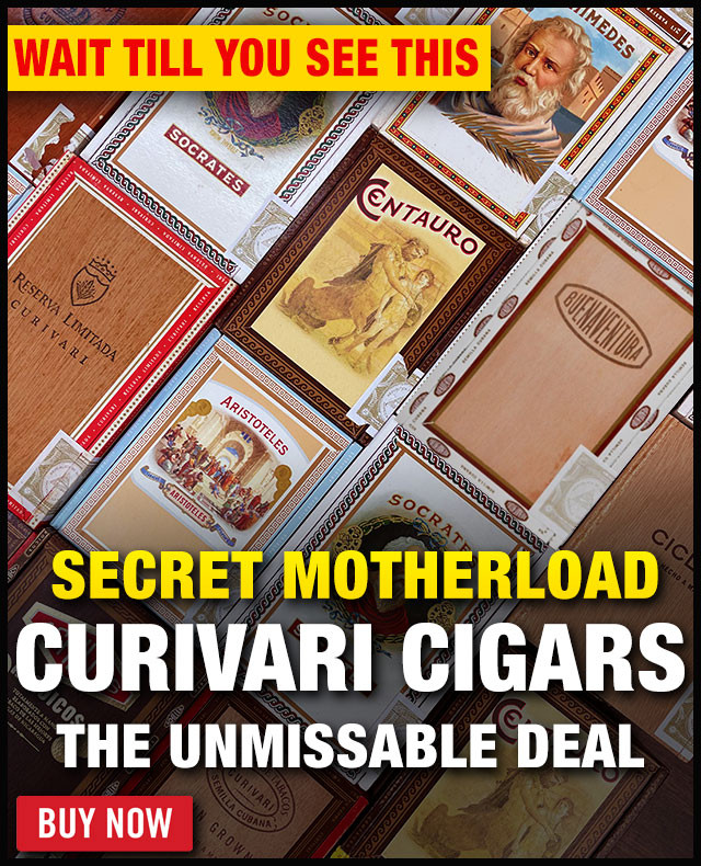 Curivari Cigars Secret Motherload Flight (Assorted Sizes / Quantity ...