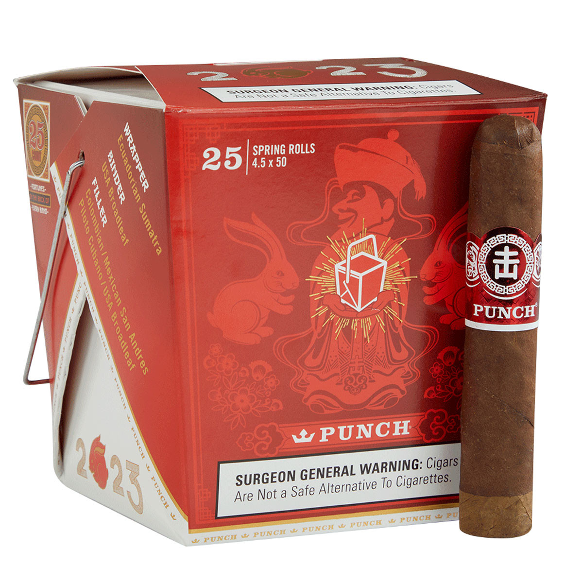 Punch Spring Roll (4.5x50 / Box 25) | Cigar King