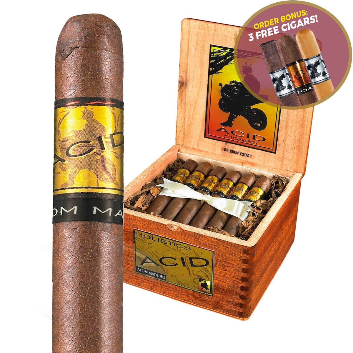 Acid Atom Maduro (5x50 / 10 Pack) | Cigar King