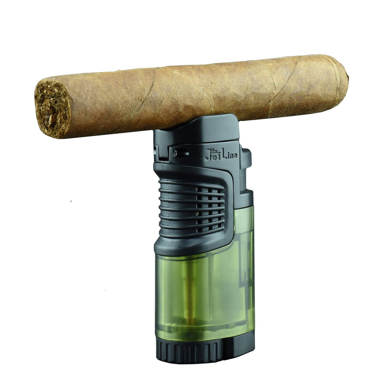Jetline Mr. Fatboy Quad Flame Lighter Black | Cigar King