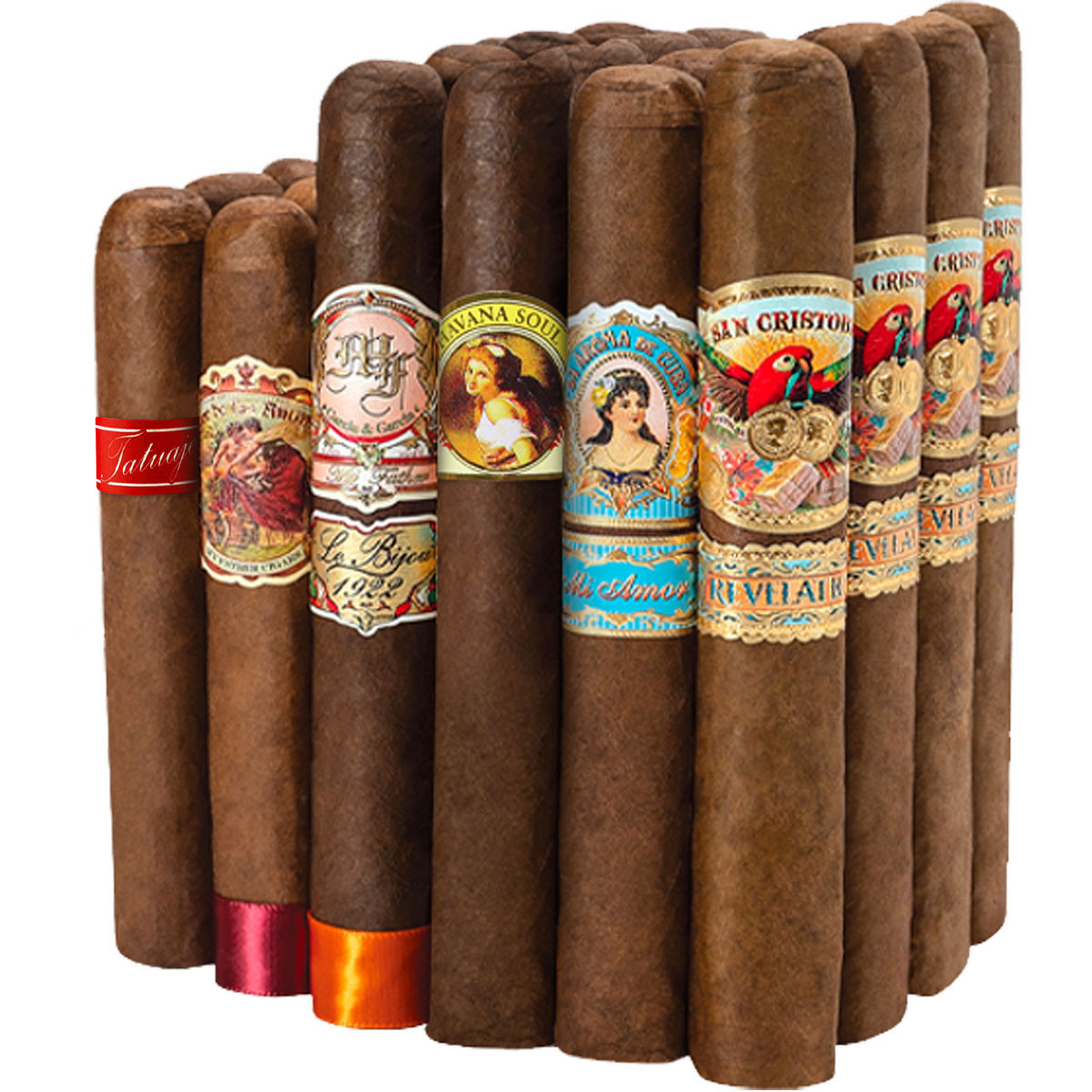 Five Star Selection Bestseller Sampler (Assorted Sizes / 24 Cigars ...
