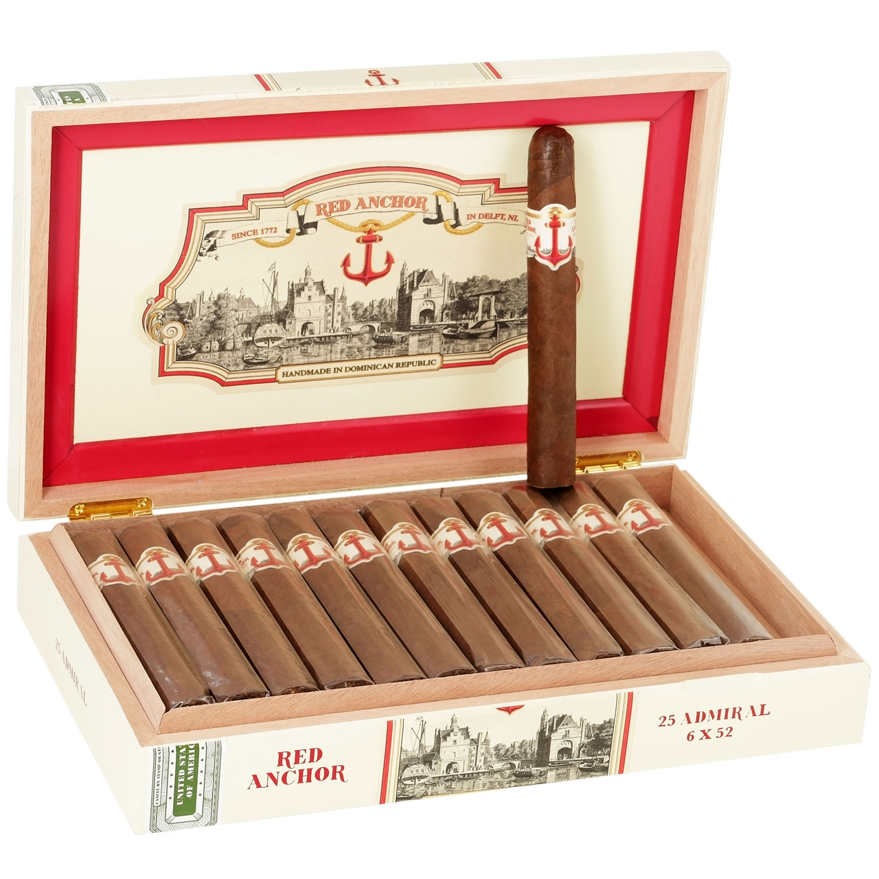 Red Anchor Admiral Toro (6x52 / Box 25) | Cigar King