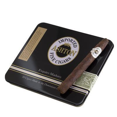 Ashton Esquire Maduro (4.13x32 / 1 Tin of 10) | Cigar King