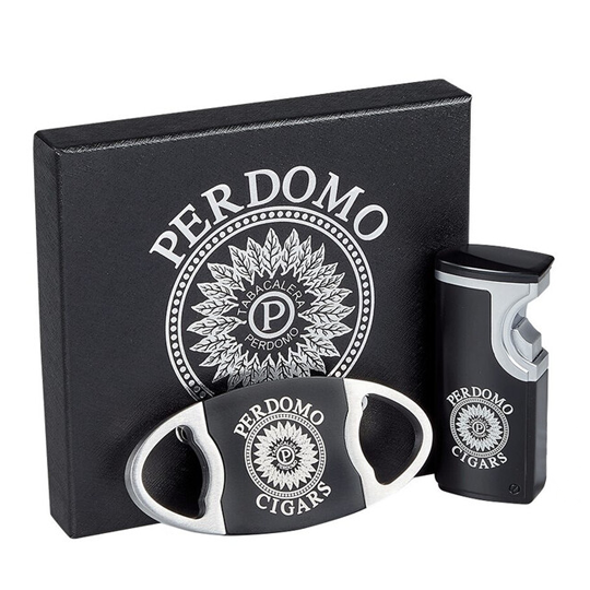 Perdomo Lighter & Cutter Gift Set | Cigar King