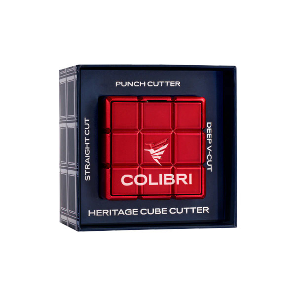 Heritage Cube Desk Cutter Red | Cigar King