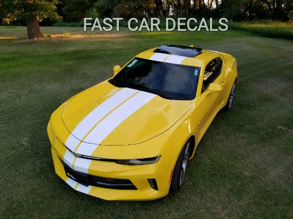 2019 2020 Camaro Racing Stripes TURBO RALLY 19 Vinyl Graphics