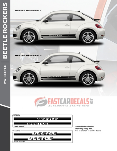 VW Beetle Graphics ROCKER 1 2012-2016 2017 2018 2019 2020