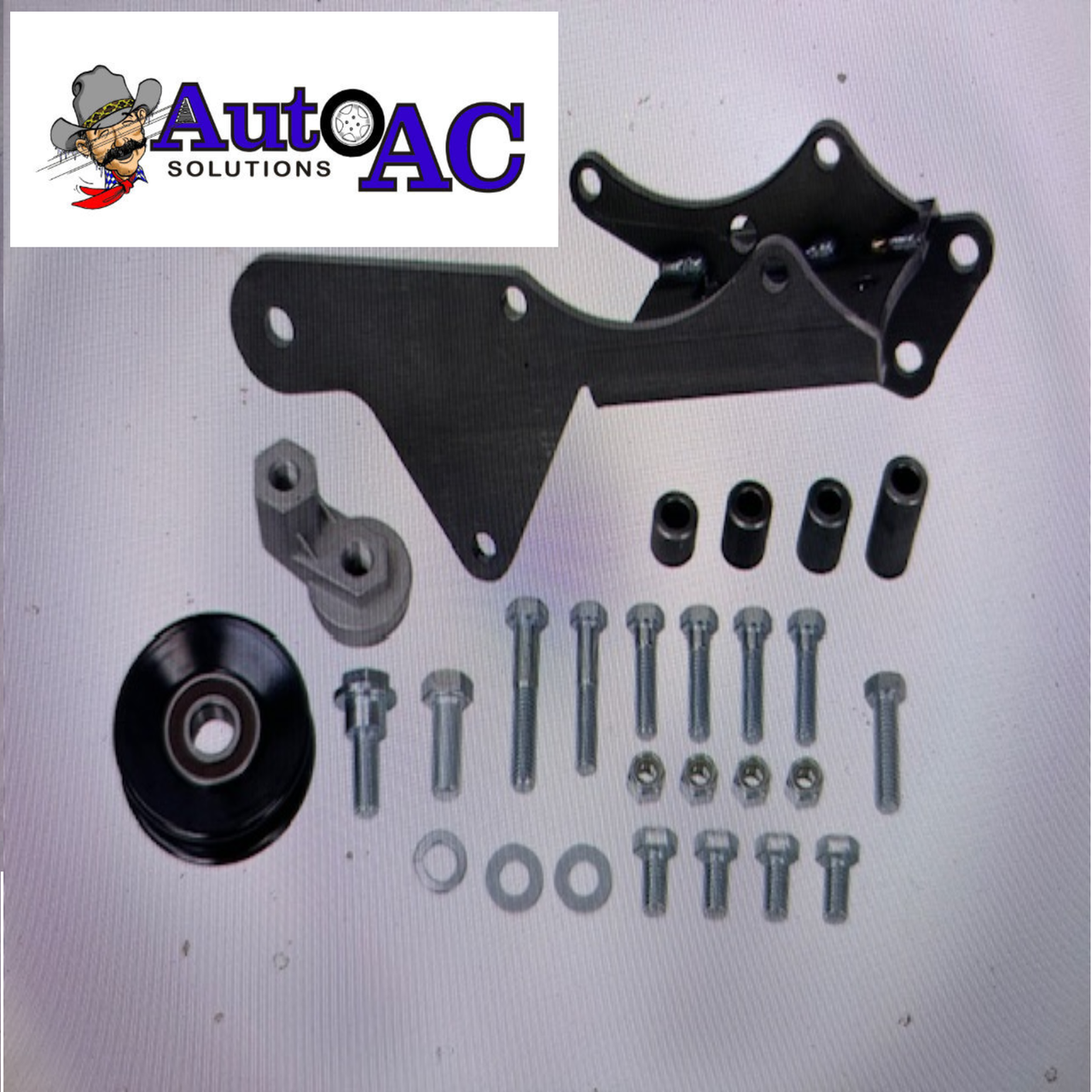 Compressor and Bracket Ford 351M & 400M V8 Engines Compressor Mount ...