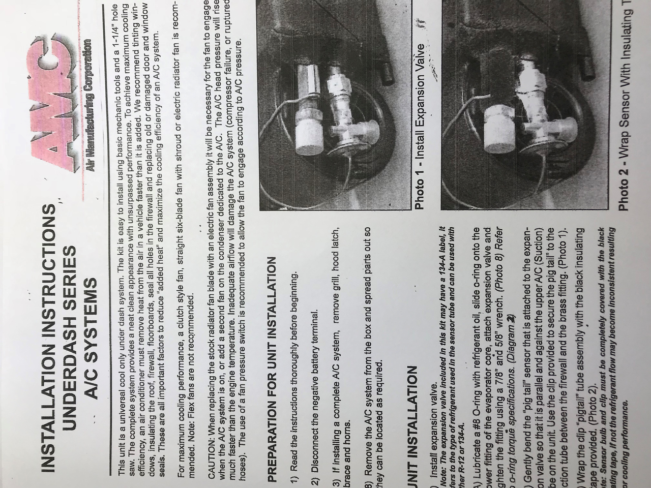 1960 1961 1962 1963 1964 Corvair Add-on AC Complete Package, R12 or ...