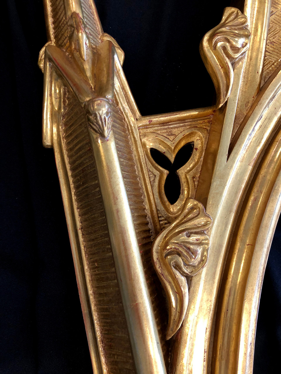 Gold Cathedral Arched Picture Frame