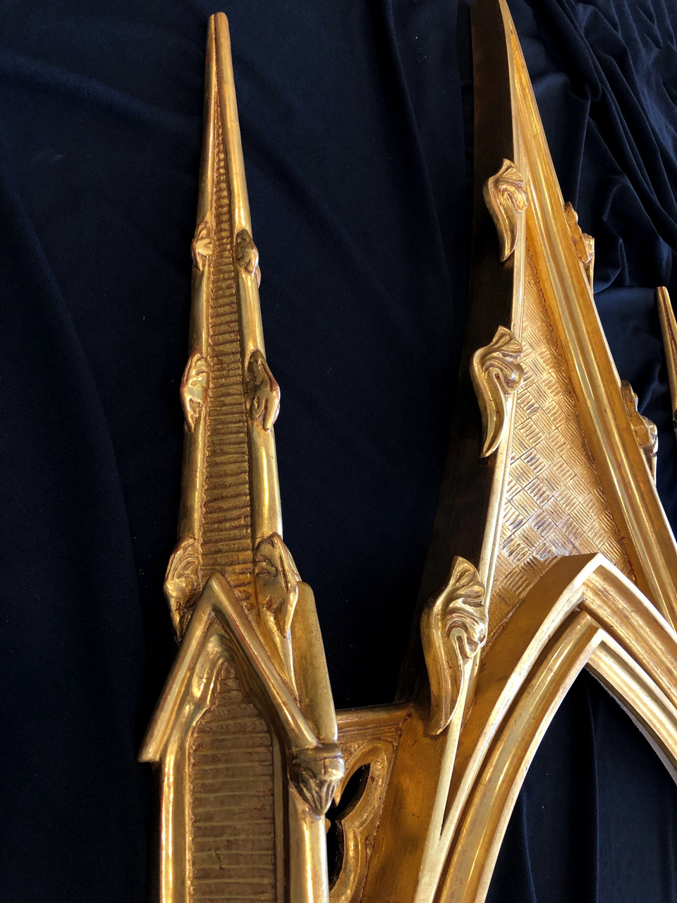 Gold Cathedral Arched Picture Frame