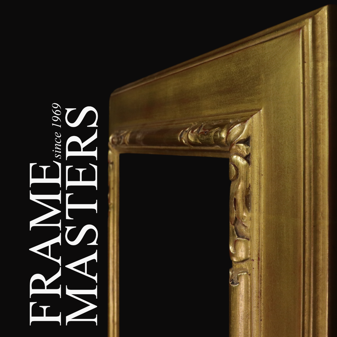 Hand Carved Plein Air frame, 22 Karat Gold Leaf