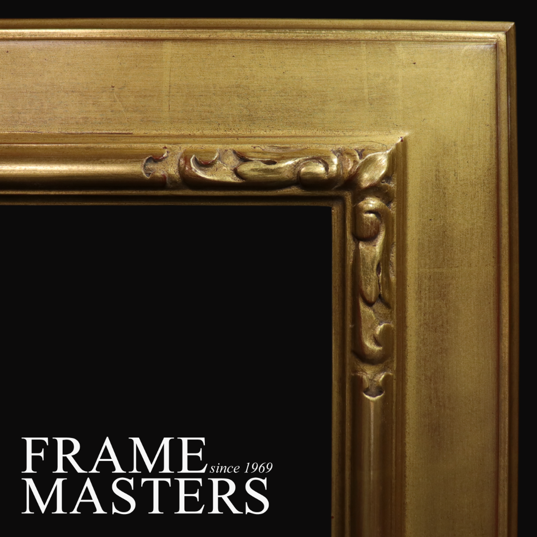 Hand Carved Plein Air frame, 22 Karat Gold Leaf