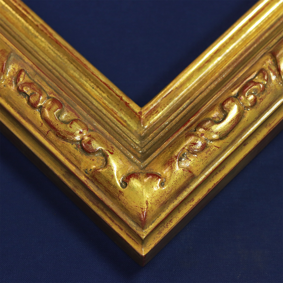 Hand Carved Plien Air Custom Picture Frame Gilded in 22k Gold Leaf ...