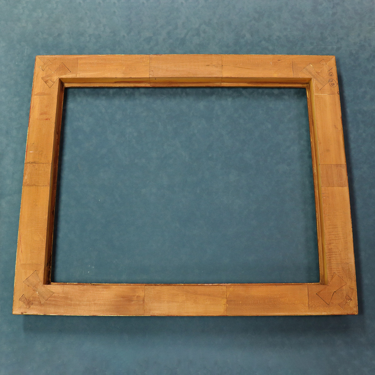 24" x 30" Hand-carved Solid Wood Picture Frame Gilded in Genuine 22k ...
