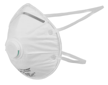 FFP2 Dust Mask with Valve (Pack of 20) | Azulwear Cape Town, South Africa