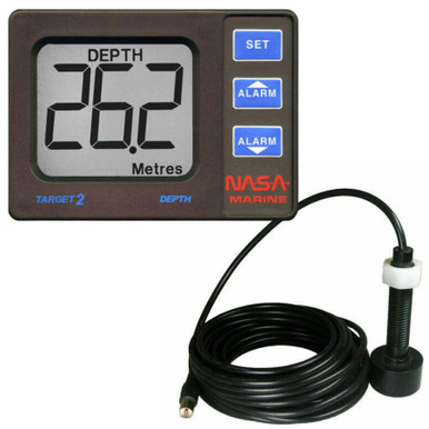 NASA Marine Target 2 Boats Depth Sounder Instrument with Transducer ...