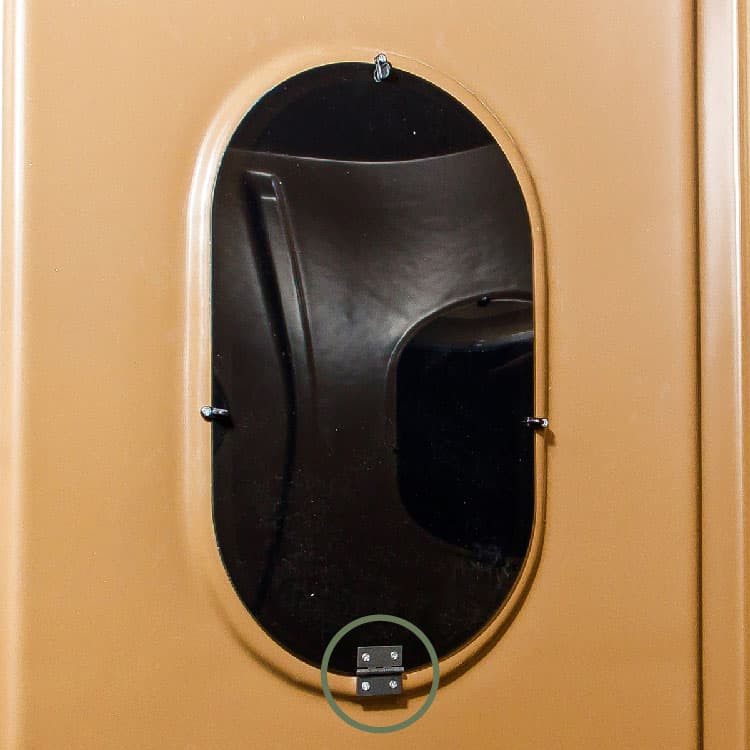 Split Plexiglass Window for Maverick® 6-Shooter