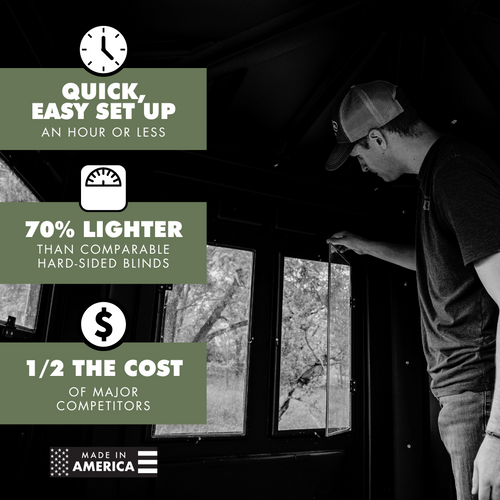 Booner® 5-Panel Blind