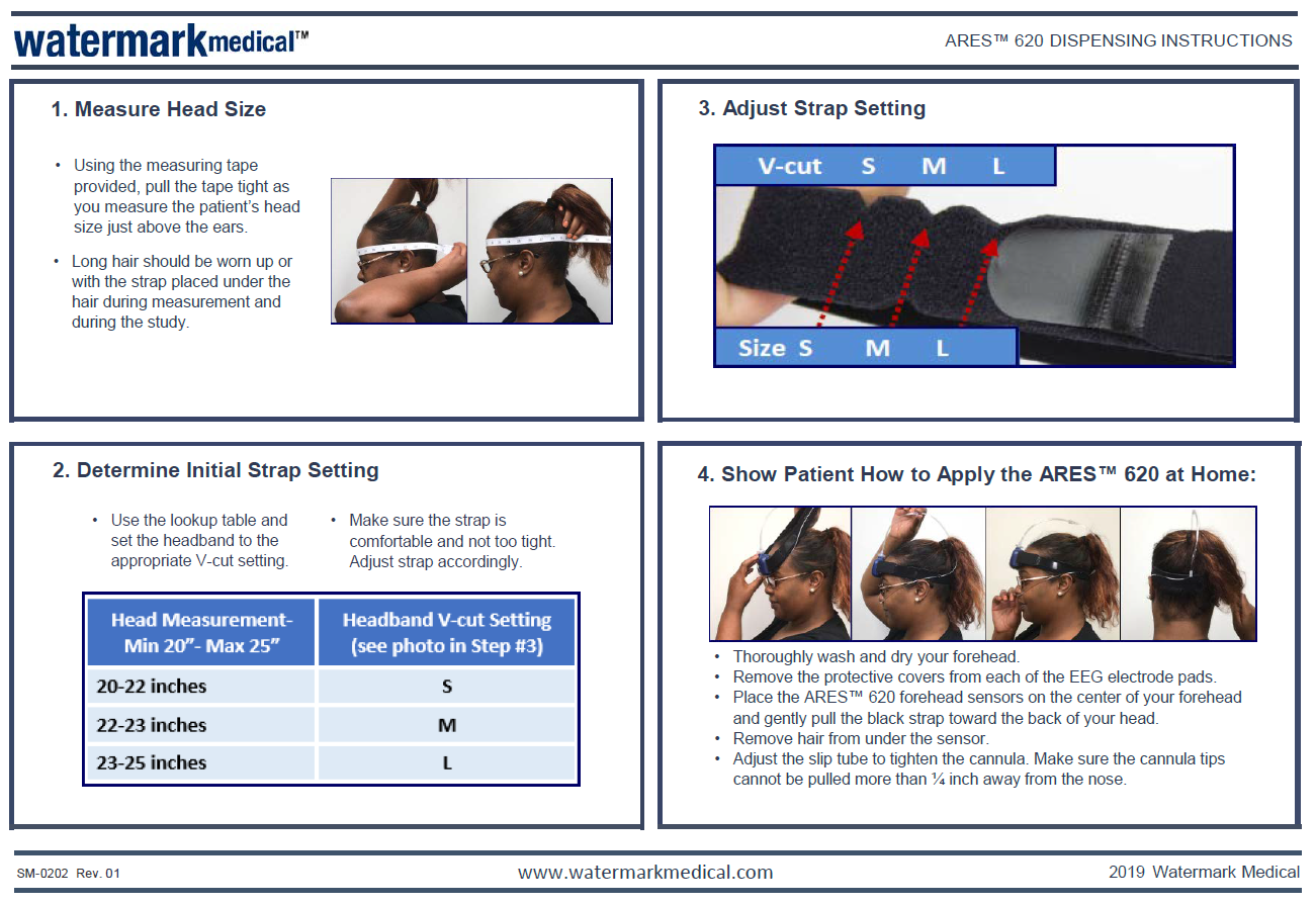 Watermark ARES Home Sleep Test