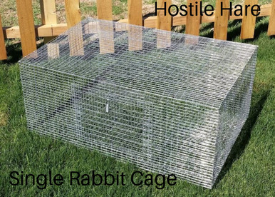 Single Rabbit Cage - 24 inch height - Raising Rabbits