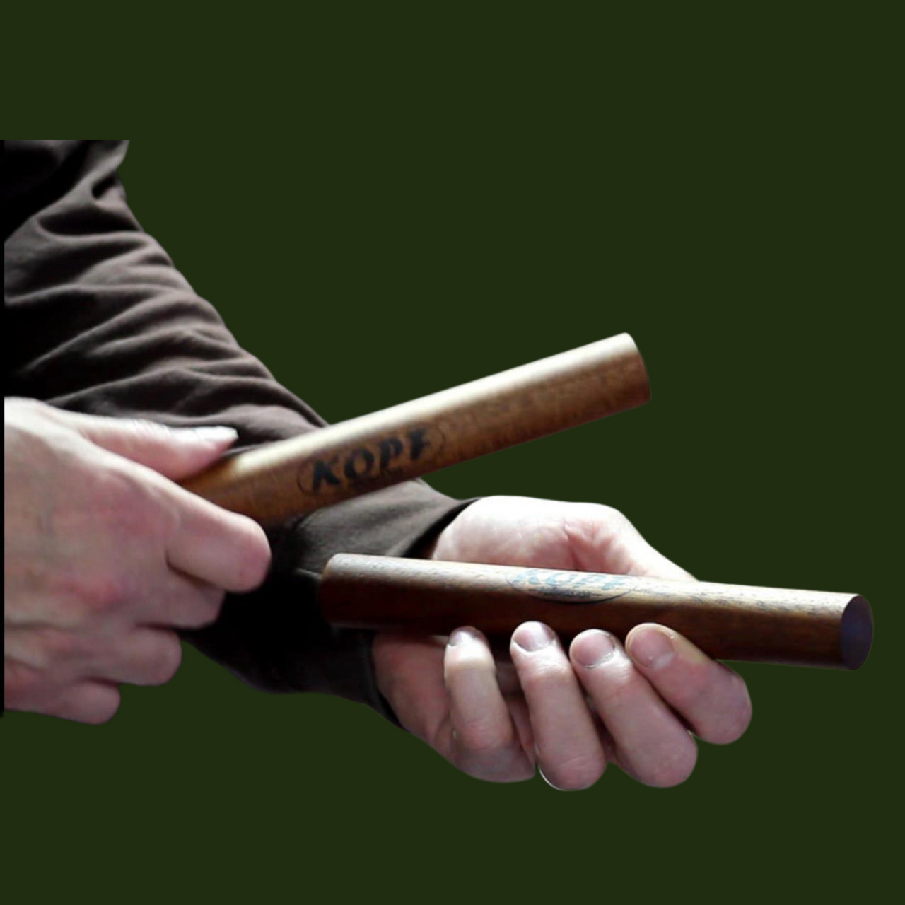 Professional Handcrafted Hardwood Mahogany Wooden Claves