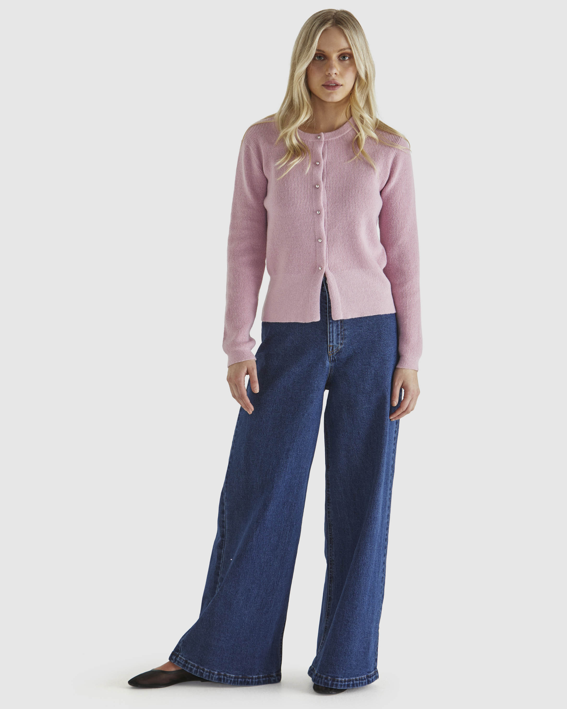 Sass Clothing Jagger button cardigan