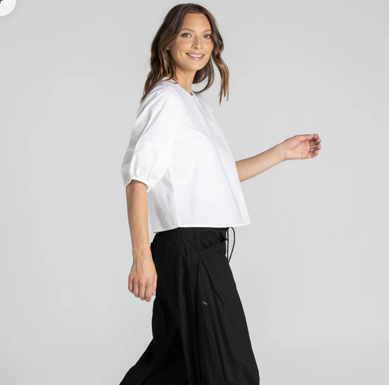Boom Shankar Ava Top - White - LamiSaru Boutique