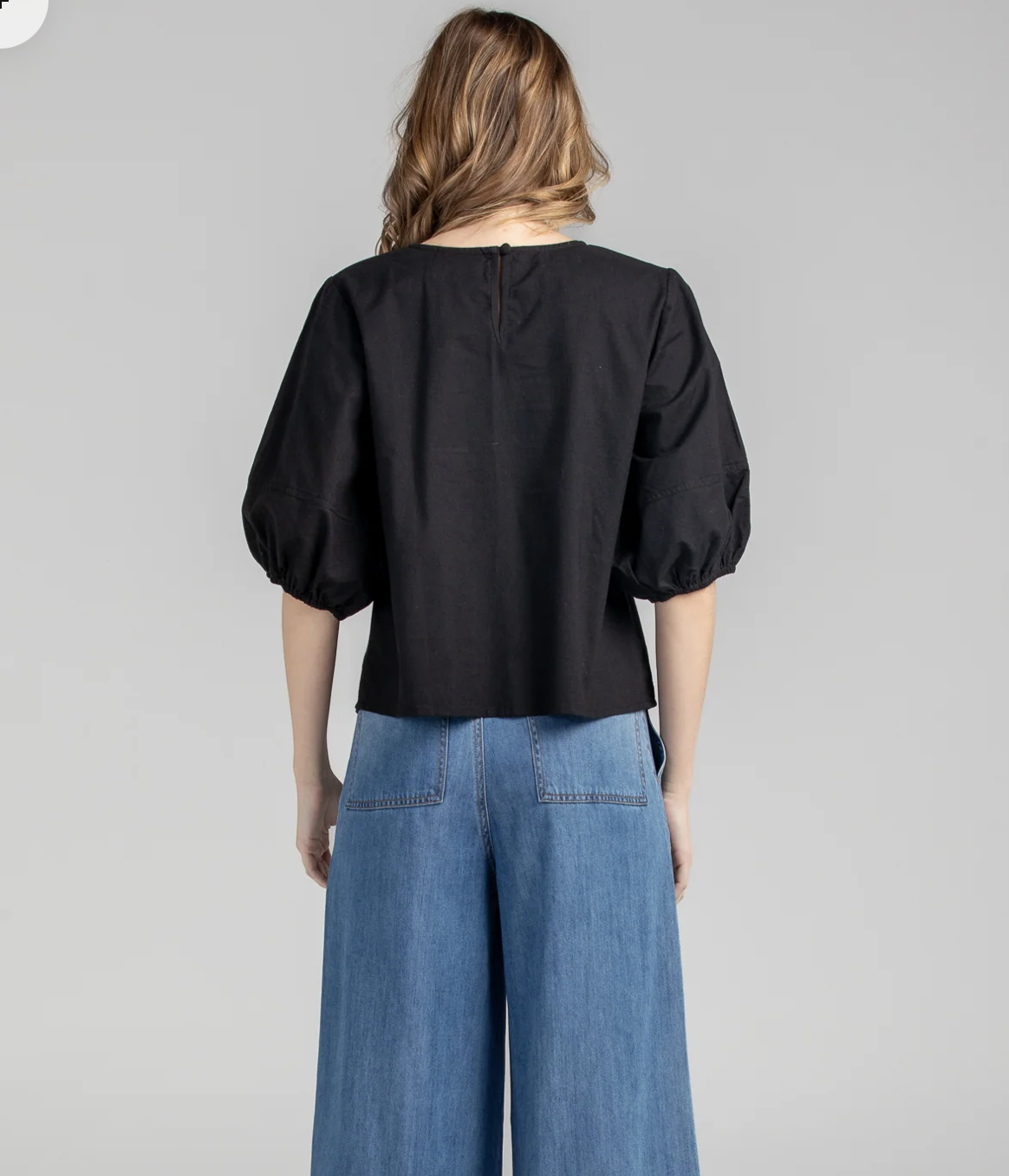 Boom Shankar Ava Top - Black - LamiSaru Boutique