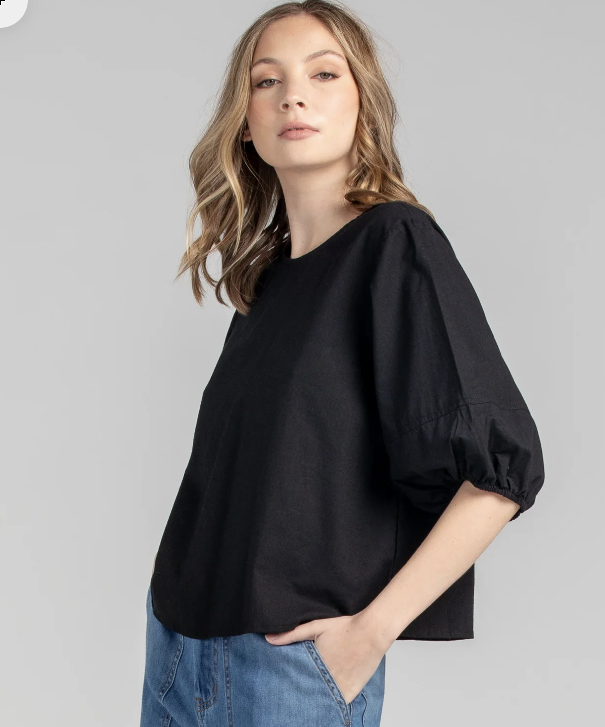 Boom Shankar Ava Top - Black - LamiSaru Boutique