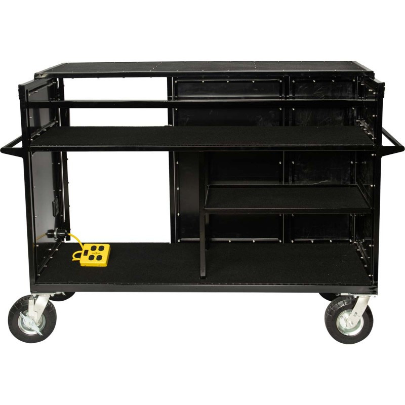 Corps Design Enclosed Synth Cart with 12U Rack