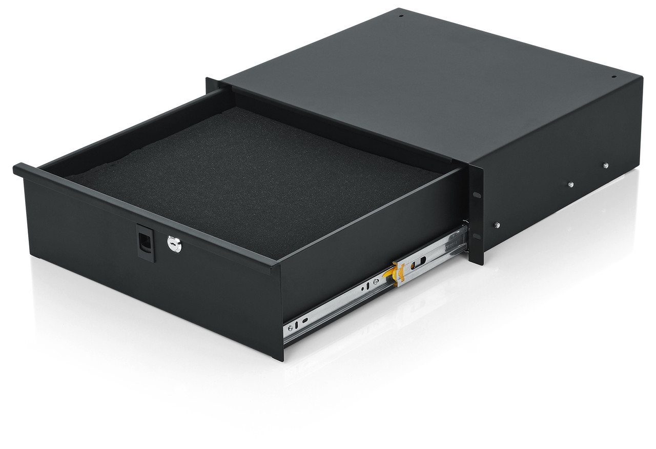 Gator GRW-DRWDF3 - 3U Rack Drawer with Foam Interior