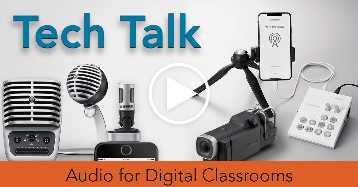 Tech Talk with Romeo Music - Audio for Digital Classrooms - Romeo Music