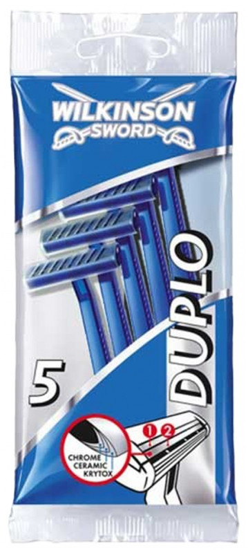 Wilkinson Duplo 5 Disposable Razors - Steych