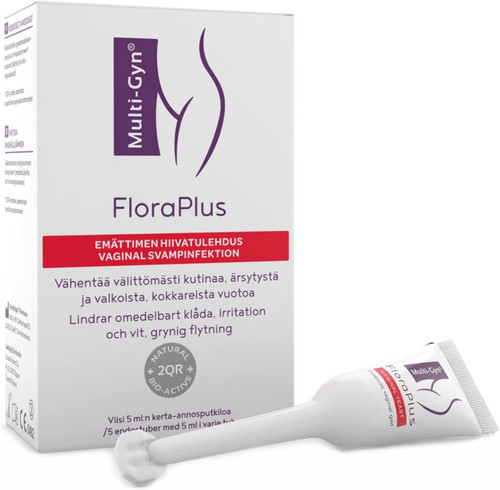 Multi-Gyn FloraPlus 5 Tubes Gel Vaginal Yeast 5x5ml - Steych