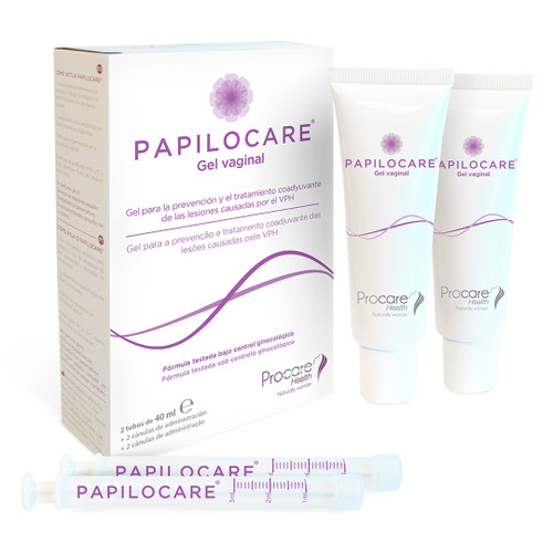 Papilocare Gel HPV-Induced Lesions 2 Tubes x 40ml - Steych