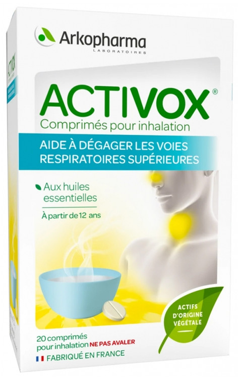 Arkopharma Activox Inhalation Tablets 20 Tablets - Steych