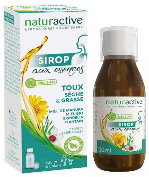Naturactive Syrup With Essences Dry & Loose Cough 120ml - Steych